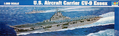 Trumpeter 05602 USS Essex Aircraft Carrier WW2
