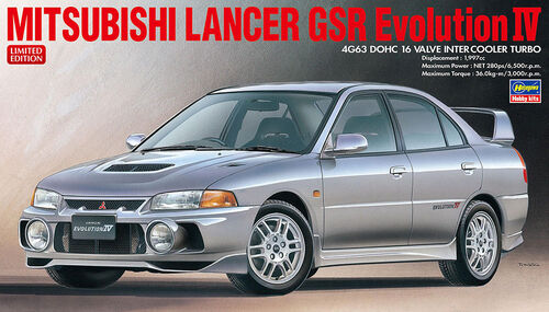 Hasegawa 20726 Mitsubishi Lancer GSR Evolution IV