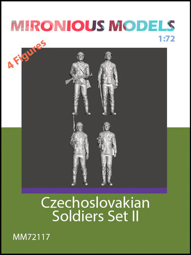 Mironious Models 72117 Czechoslovakian Soldiers Set II