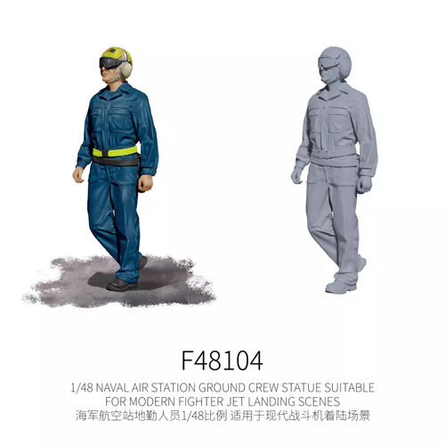 Galaxy-Model F48104 Naval Air Station Ground Crew #7