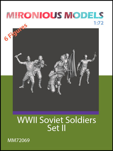 Mironious Models 72069 WWII Soviet Soldiers Set II
