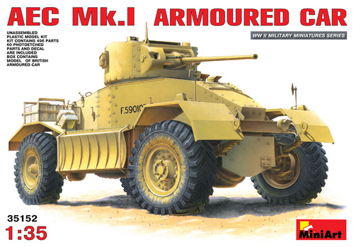 MiniArt 35152 AEC Mk.I Armoured Car