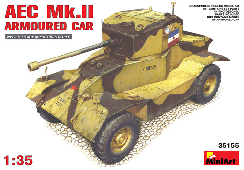 MiniArt 35155 AEC Mk.II Armoured Car
