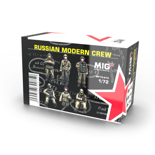 AK-Interactive MP72-412 Russian Modern AFV Crew and Infantry