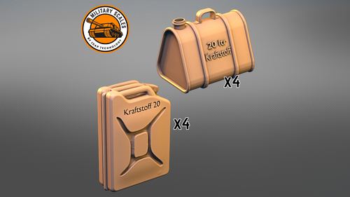 IDAP Technology PMI0484A German Canisters Set
