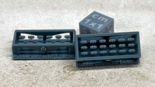 EMP3D 99161021 Złączki gumowe 1 - małe (3 x 6 sztuk)