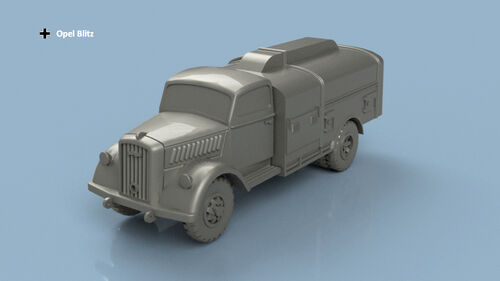 L'Arsenal 2.0 3D100514 Opel Blitz Tanker x5 - 3D Printed