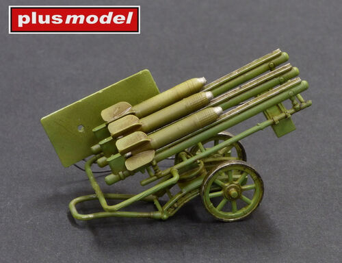 Plus Model DP3044 Missiles RS-82 Ground Version Launchers