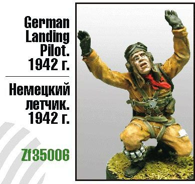 Zebrano ZF35006 German Landing Pilot -1942