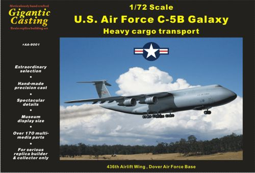 Anigrand Craftswork AA9001 Lockheed C-5B Galaxy - One of the world's largest airlifter
