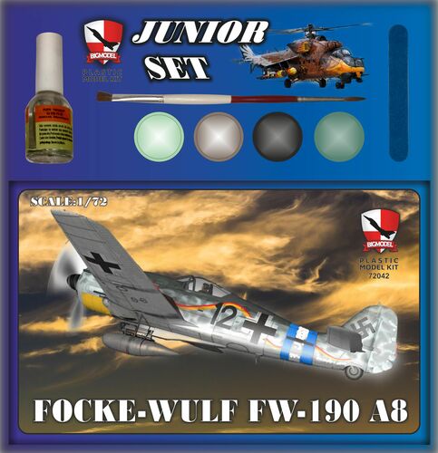 Big Model JS72042 Focke-Wulf FW-190 A8 - Junior Set