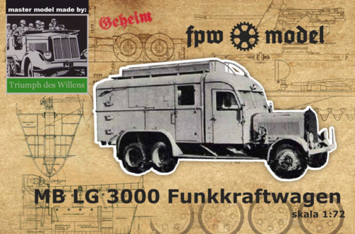 FPW Model TDW015 MB LG3000 Funkkraftwagen