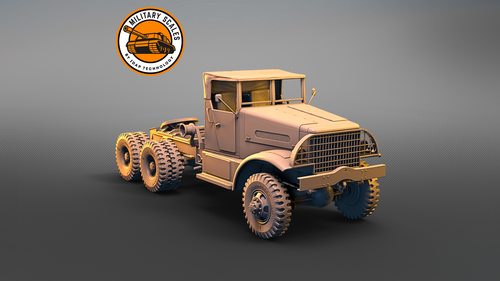 IDAP Technology PMI203.1C White 666 tractor truck soft top