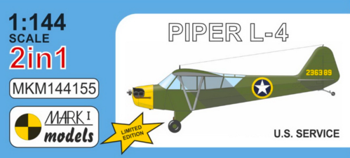 Mark I Models 144155 Piper L-4 Grasshopper US Service