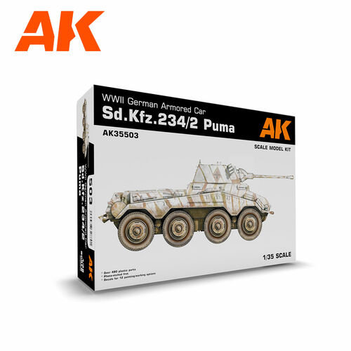 AK-Interactive 35503 Sd.Kfz.234/2 Puma