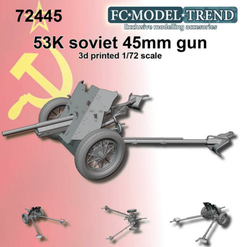 FC ModelTrend 72445 53K soviet 45mm gun