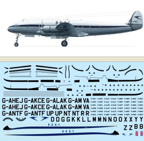 F-RSIN P4060 Constellation - BOAC