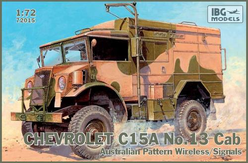IBG 72015 Chevrolet C.15A No.13 Cab Australian Pattern Wireless / Signals