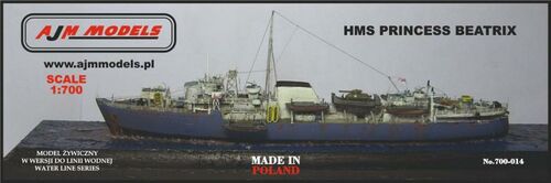 AJM Models 700-014 HMS Princess Beatrix