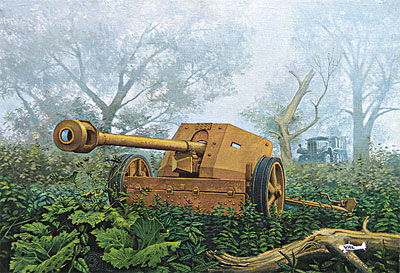 Roden 711 German WWII Gun PAK-40