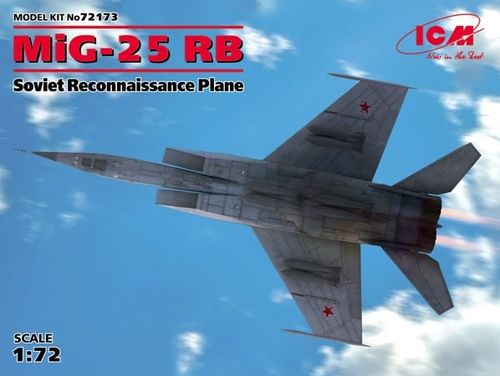 ICM 72173 MIG-25RB Soviet Reconnaissance Plane