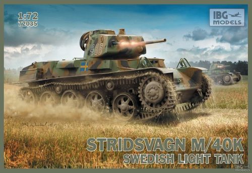 IBG 72035 Stridsvagn m/40 K Swedish light tank
