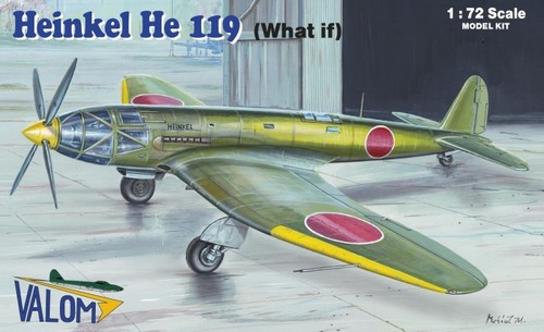 Valom 72101 Heinkel He 119 (What if)