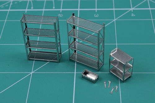 Madworks N-020 Diorama Series: Storage Racks (2 sheets in set)