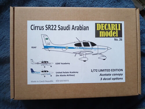 Decarli Model 7226 Cirrus SR 22 - Saudi Arabian Air Force, USAF and Alaska Airlines Cadets Markings