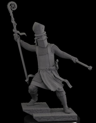 PanzerArt FI75-018 Warrior Bishop, Second Half Of The 13th Century
