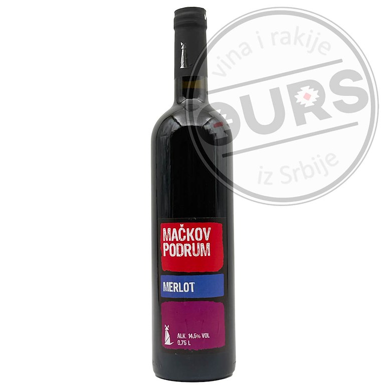 Mačkov Podrum Merlot 0,75L