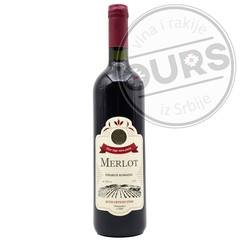 Komazec Merlot 0,75L