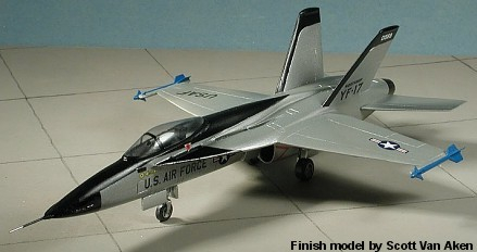 Anigrand Craftswork AA2023 Northrop YF-17 Cobra - Light-weight fighter in competition with F-16 Falcon