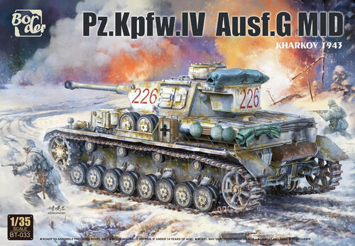 Border Model BT033 Pz.Kpfw.IV Ausf. G Mid Production - Kharkov 1943