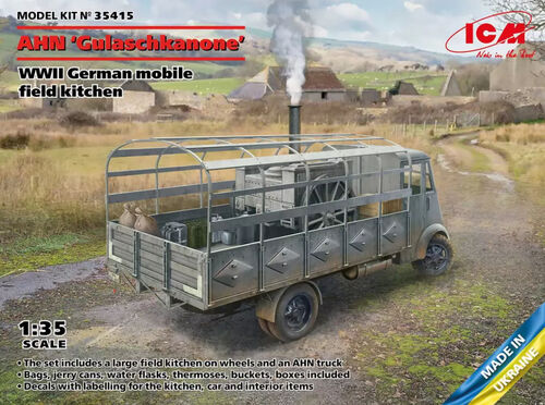 ICM 35415 AHN "Gulaschkanone" - German WWII Mobile Field Kitchen