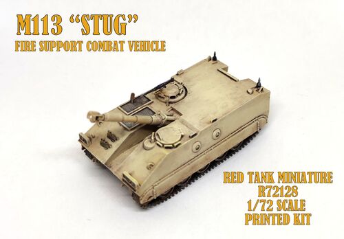 RED TANK MINIATURE 72128 M113 STUG Fire Support Combat Vehicle
