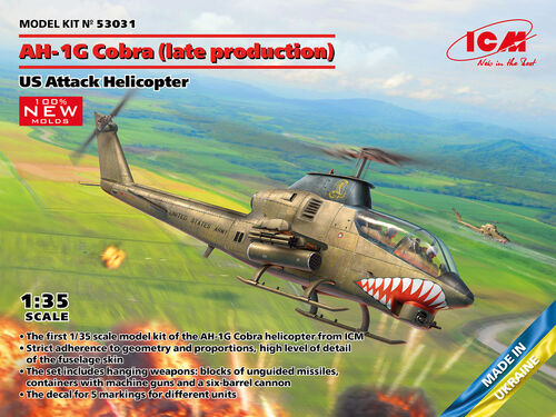 ICM 53031 AH-1G Cobra (Late Production) - US Attack Helicopter