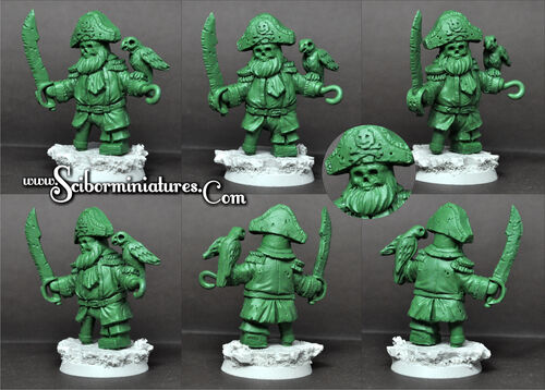 Scibor Monstrous Miniatures TOYS0051 Zombie Pirate #1