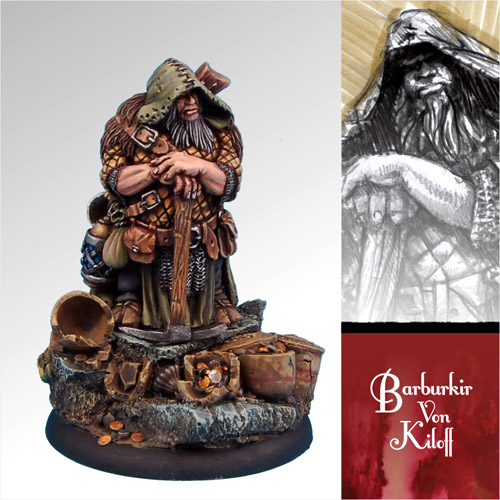 Scibor Monstrous Miniatures 54FM0007 Barburkir von Kiloff