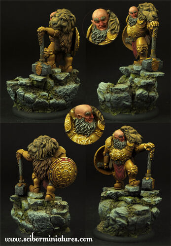 Scibor Monstrous Miniatures 54FM0020 Dwarf Lord