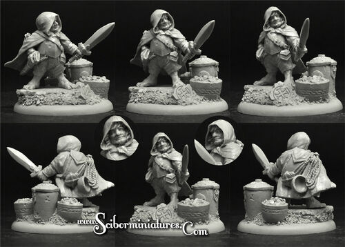 Scibor Monstrous Miniatures 54FM0039 Gnome Thief
