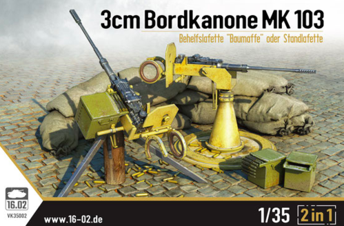 Custom scale VK35002 3cm cannon MK-103