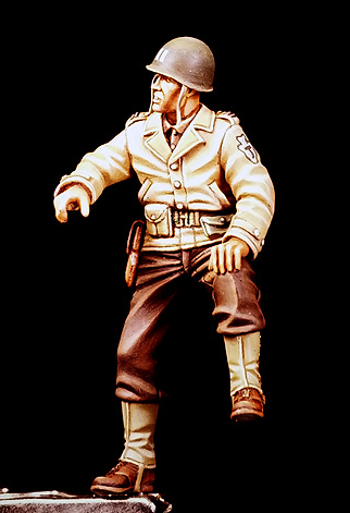 DEF Model DO35025 WWII US Jeep Officer