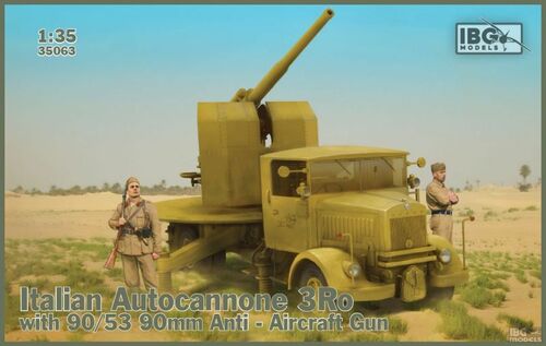 IBG 35063 Italian Autocannone 3Ro with 90/53 90mm Anti - Aircraft Gun
