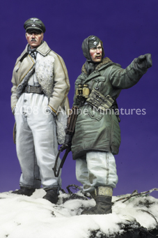 Alpine Miniatures 35065 LAH Officer Kharkov Set #2 (2 figs)