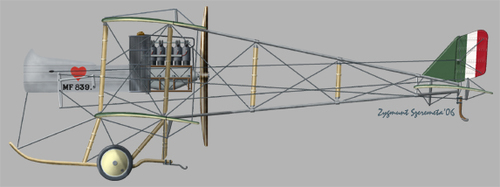 Choroszy Modelbud B81 Farman M.F.11 Shorthorn (Italian Army Air Force)