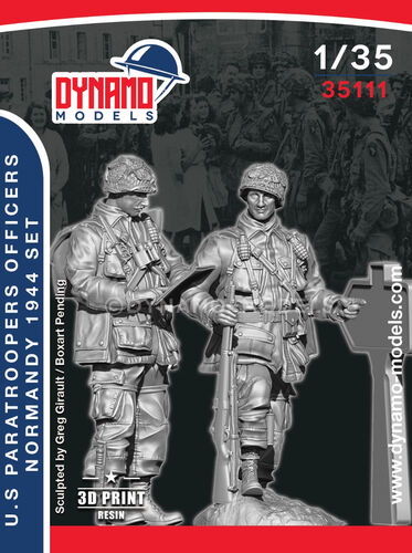 Dynamo-Models 35111 US Paratrooper Officers (Normandy 1944) Set