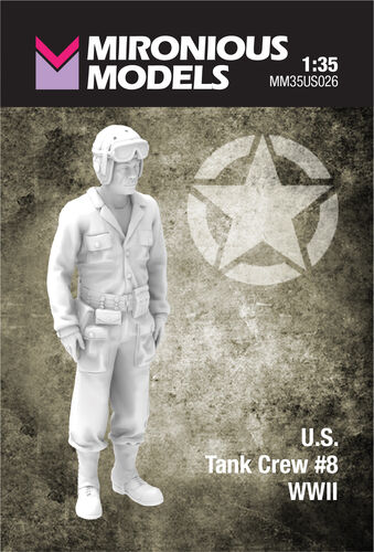 Mironious Models 35US026 U.S. Tank Crew #8 WWII