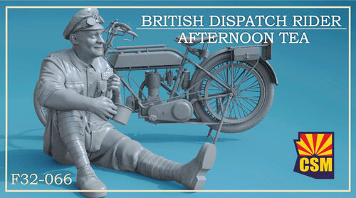 Copper State Models F32-066 British Dispatch Rider Afternoon Tea