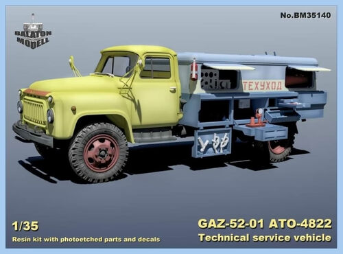 Balaton Modell BM35140 GAZ-52-01 ATO-4822 - Technical Service Vehicle